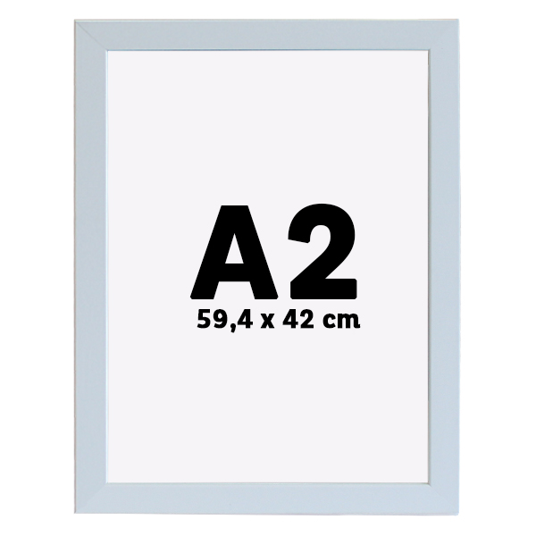 Cadres Bois A2 Profilé 30 mm Blanc - TORENCO